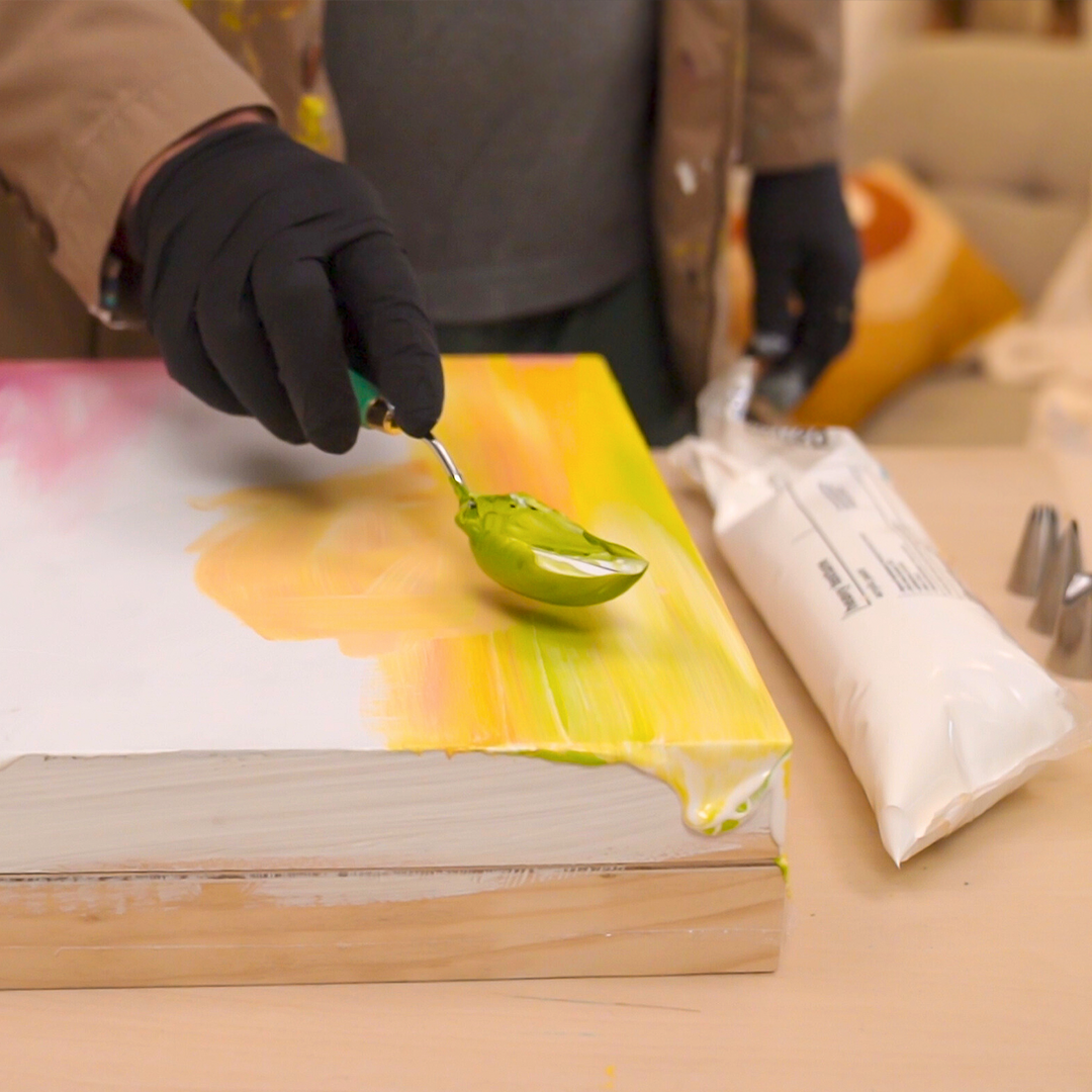 Abstract Floral Texture Acrylic Paint Kit – Gaffrey Art Material