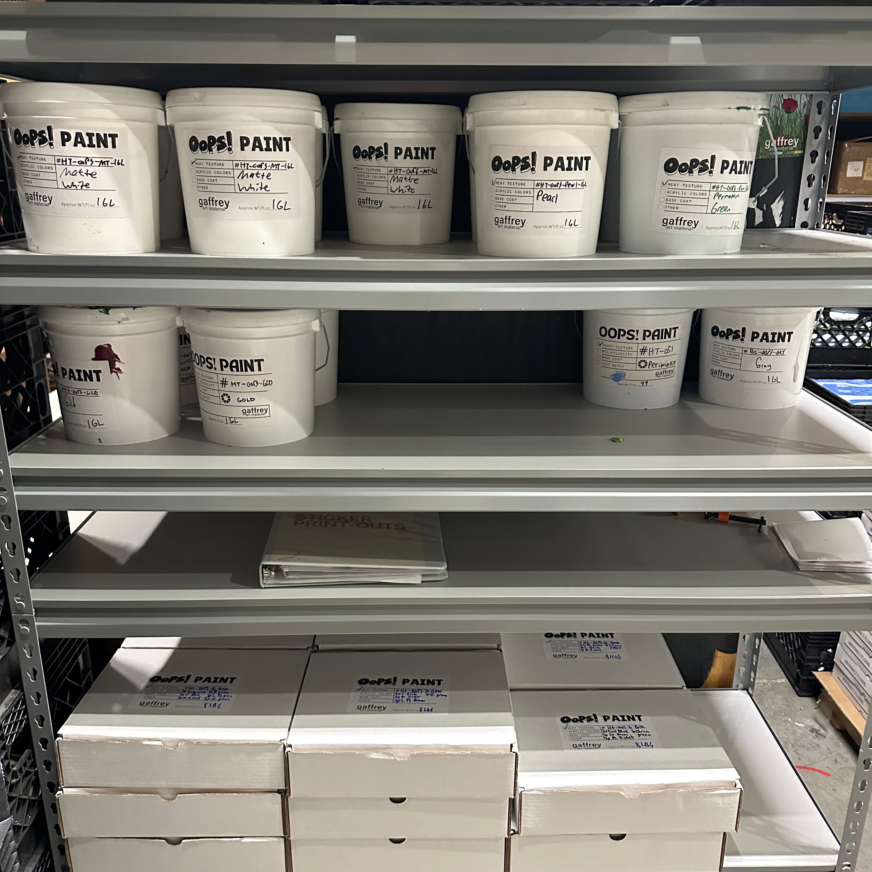 OOPS! Paint | Gaffrey Art Material