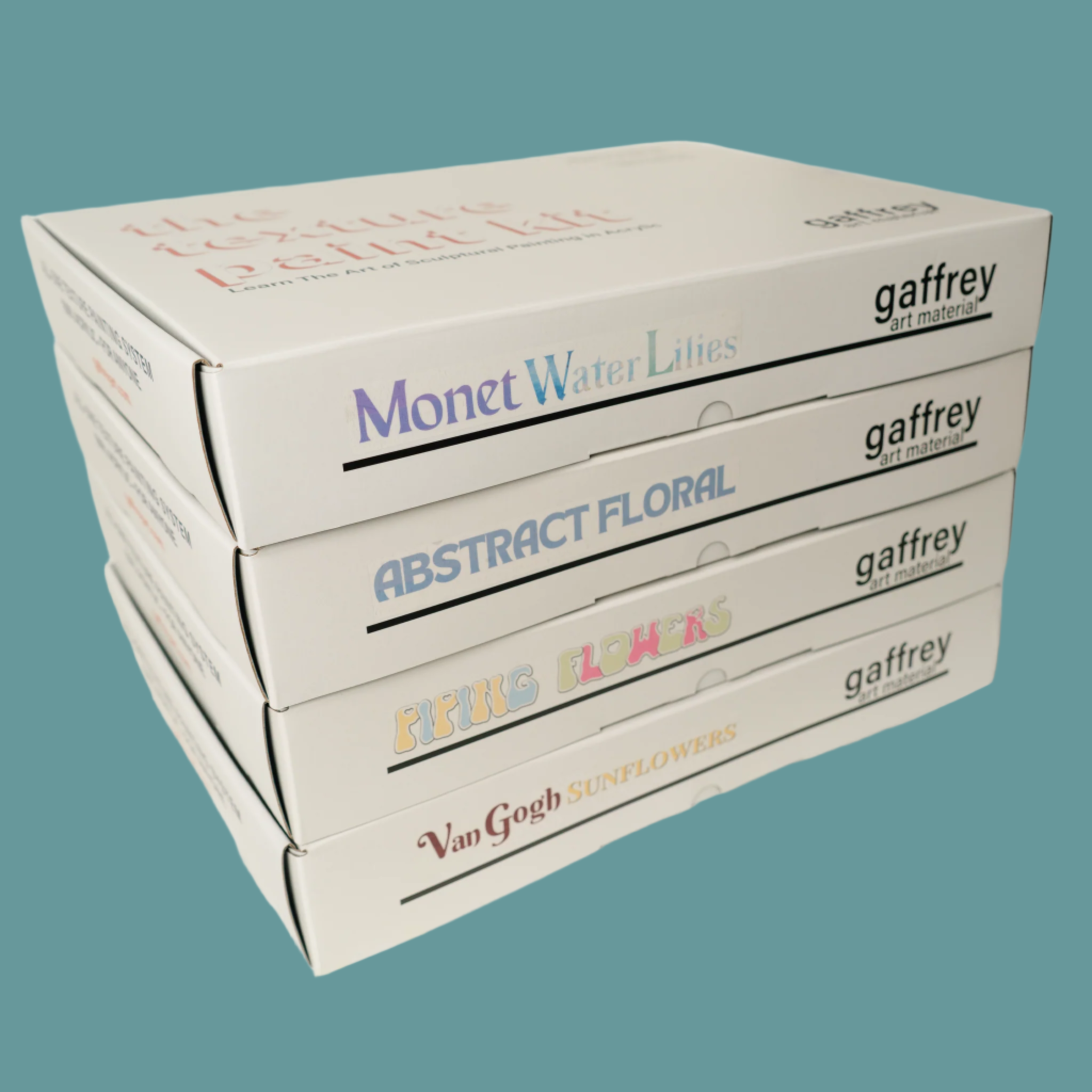 The Texture Paint Kit – gaffrey art material