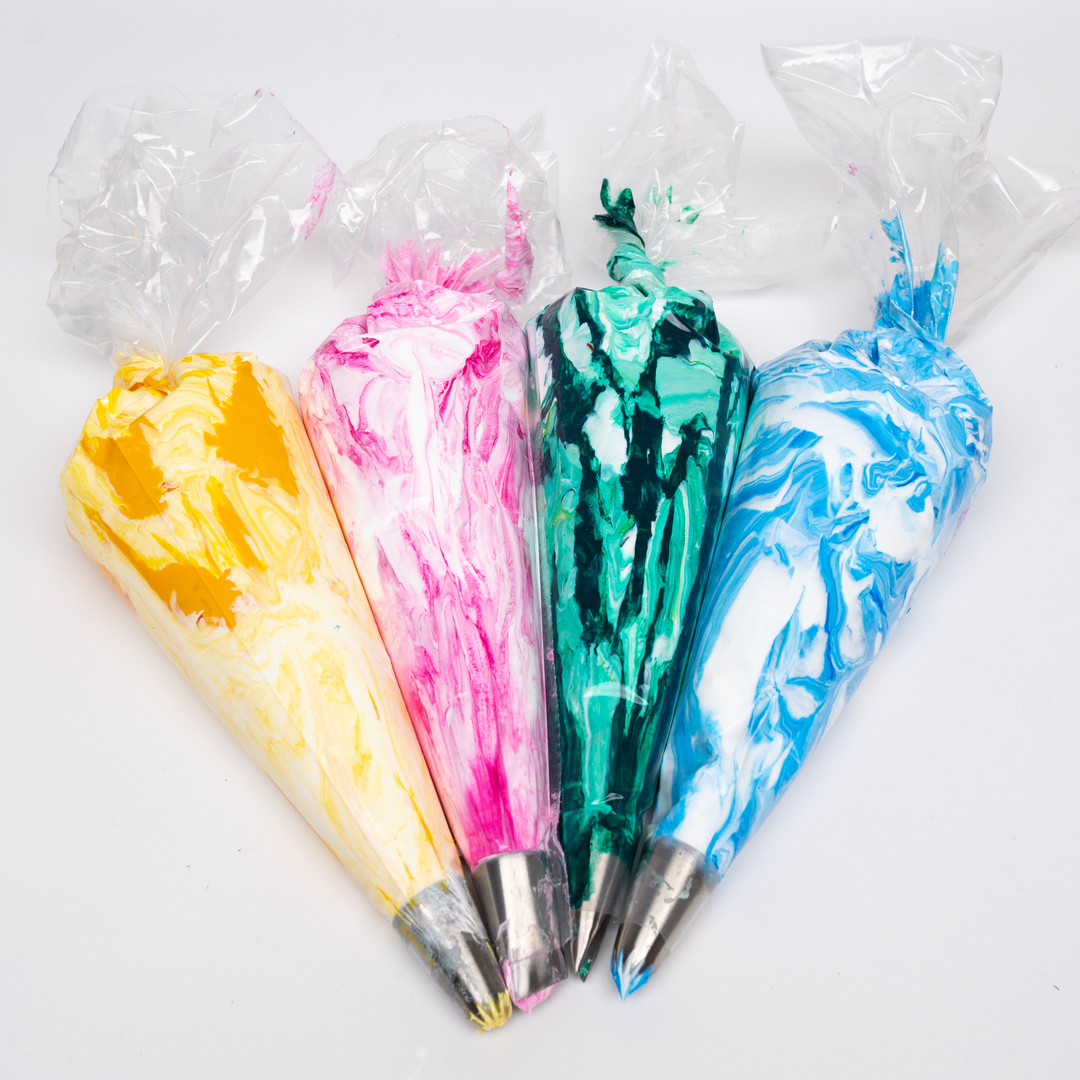 Gaffrey LDPE Disposable Paint Piping Bags - 50 Pcs – gaffrey art material