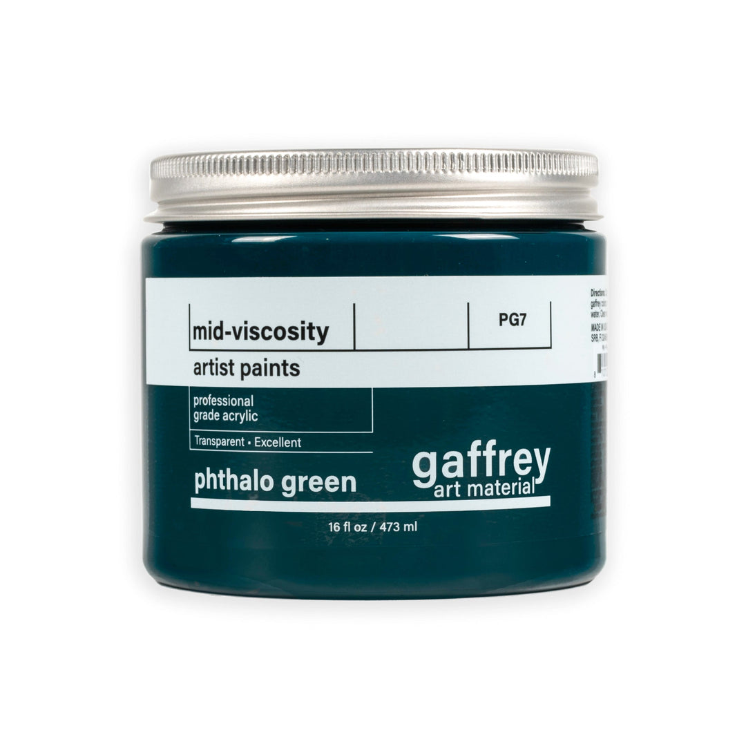Phthalo Green Artist Acrylic Paint – gaffrey art material