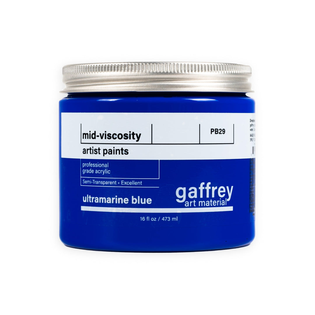 Ultramarine Blue Artist Acrylic Paint – gaffrey art material